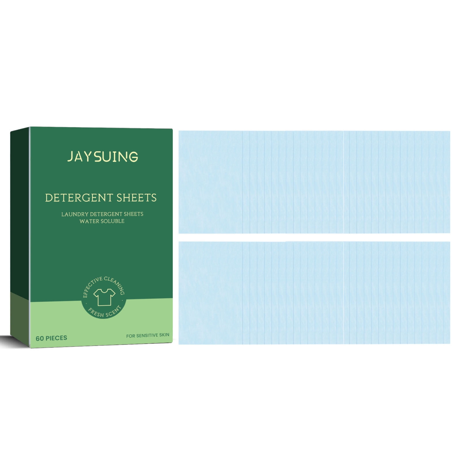 SKDOGDT Laundry Tablets,Laundry Detergent Sheets Eco Washing Strips -60 ...