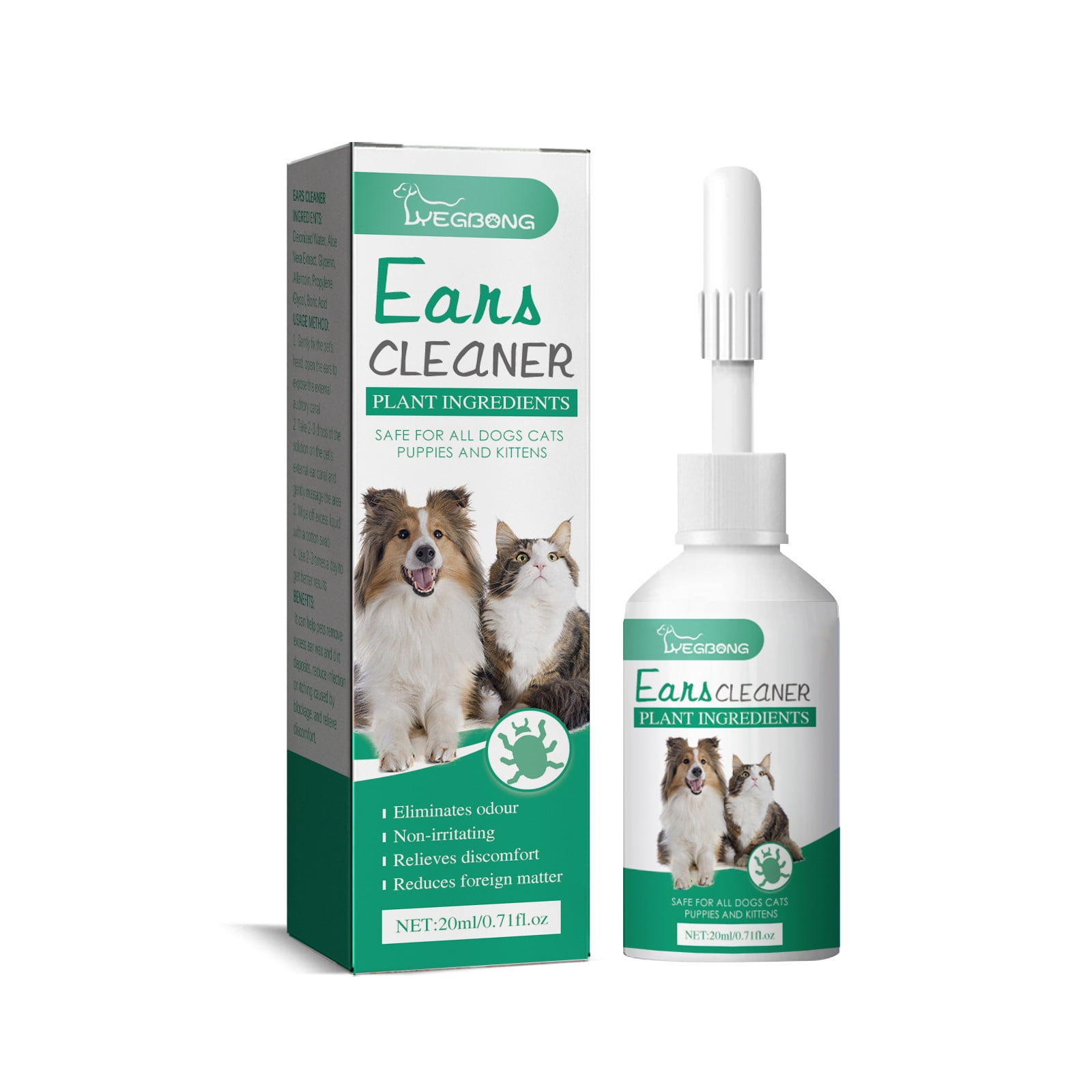 SKDOGDT Veterinary Formula Clinical Care Ear Therapy, Cat and Dog Ear ...