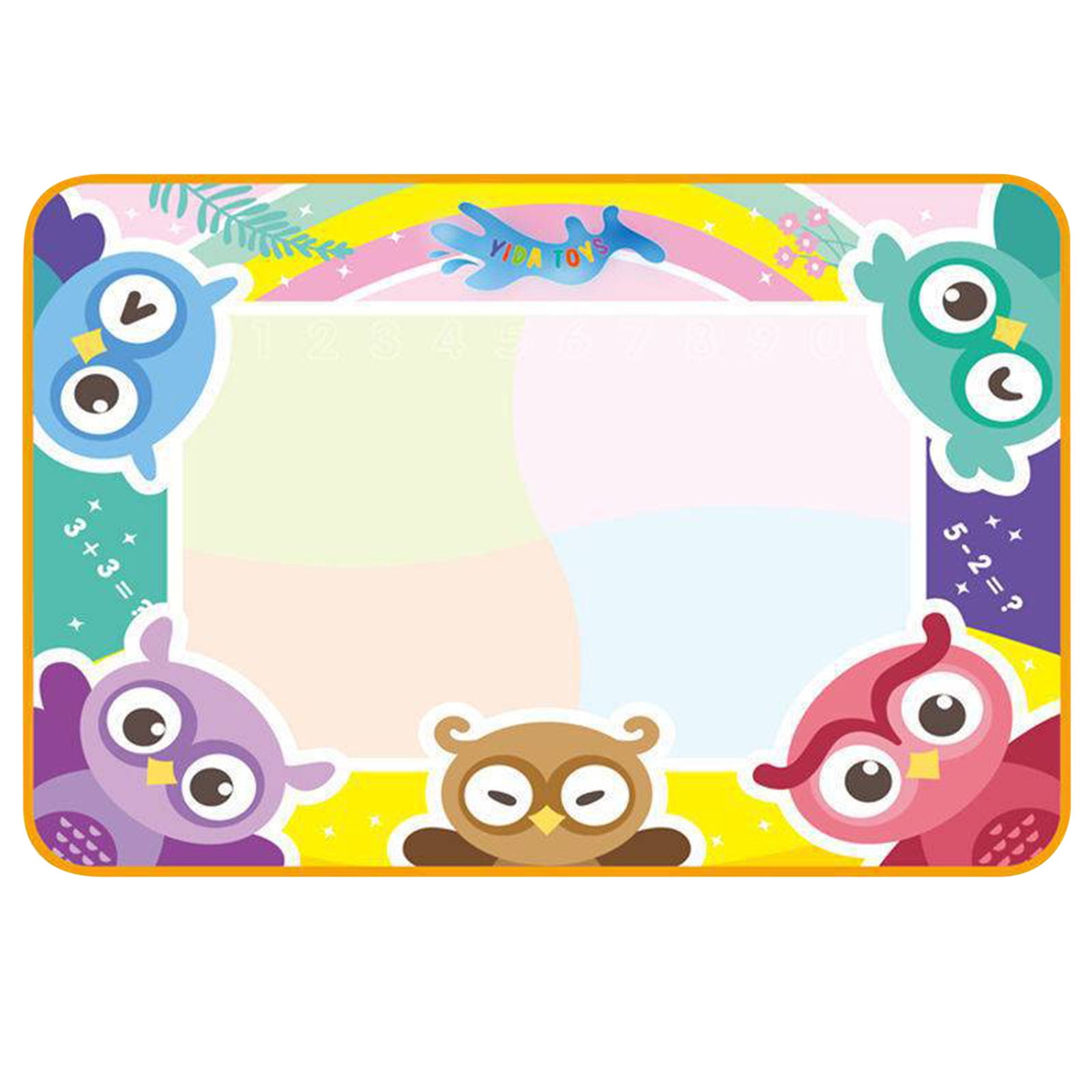 SKDOGDT Water Drawing Mat Kids Doodle Mats Coloring Writing Board No ...
