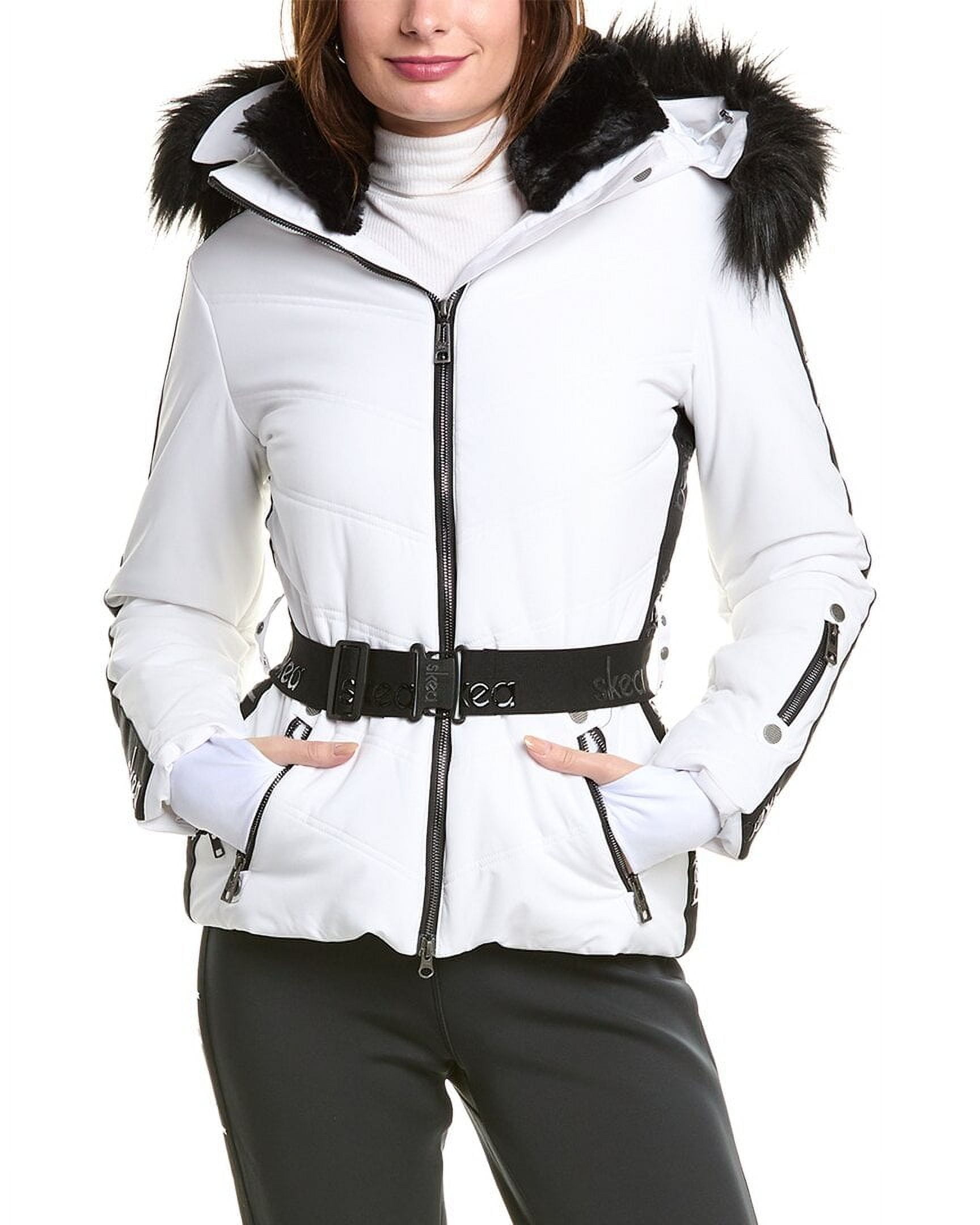 SKEA womens Coco Parka, 16, White - Walmart.com