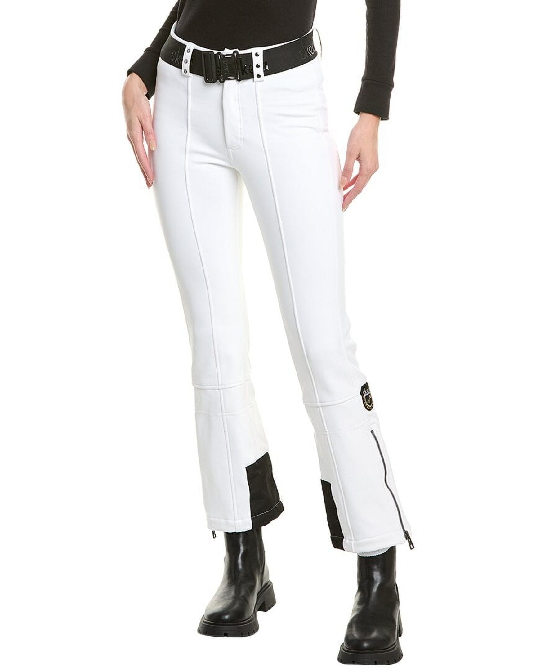 SKEA womens Zoey Pant, 8, White - Walmart.com
