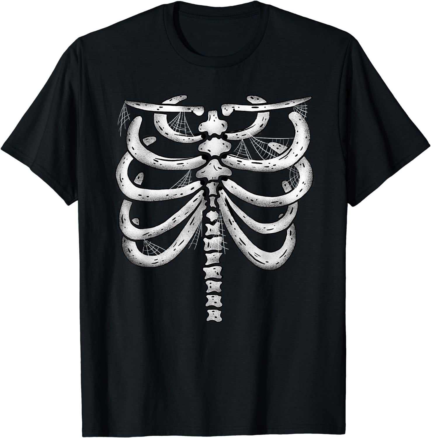 SKELETON COSTUME Ribcage Bones Halloween Skeleton T-Shirt - Walmart.com