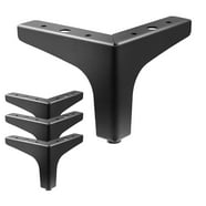 LTL Duraline Table Legs Wired Black Steel 16", Set of 4 - Walmart.com