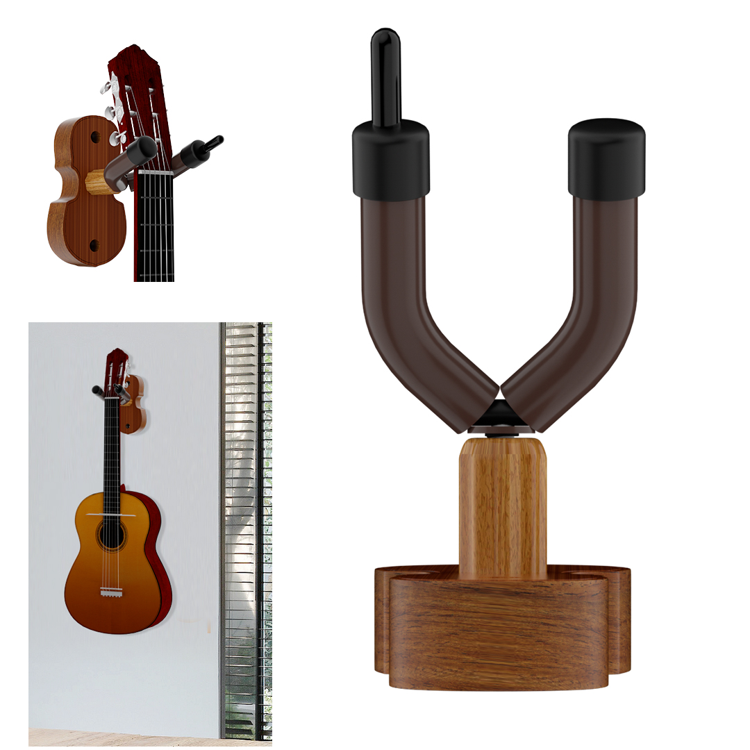 3 Pack Guitar Hanger Hook Holder Wall Mount Display Instrument Anchor ...