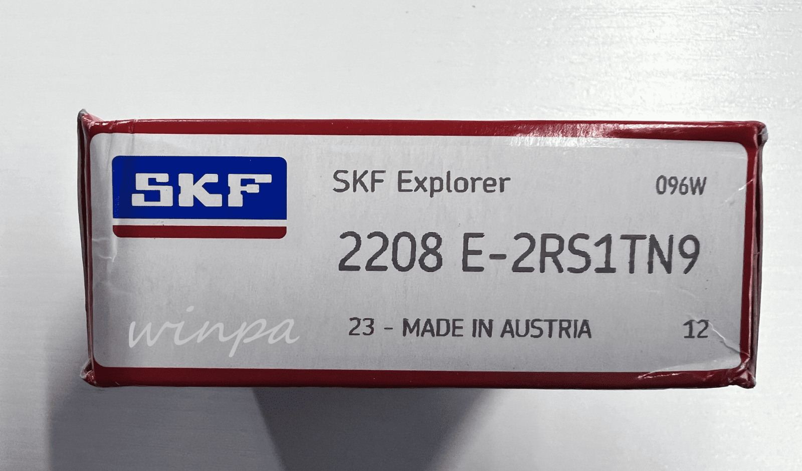 SKF 2208 E 2RS1TN9 Rubber Seal Self Aligning Ball Bearing 40x80x23mm ...