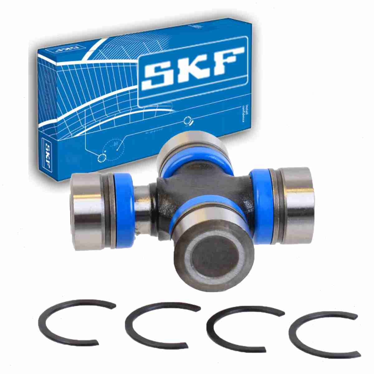 SKF Front Axle at Wheels Universal Joint compatible with Jeep TJ 2.4L 4 ...