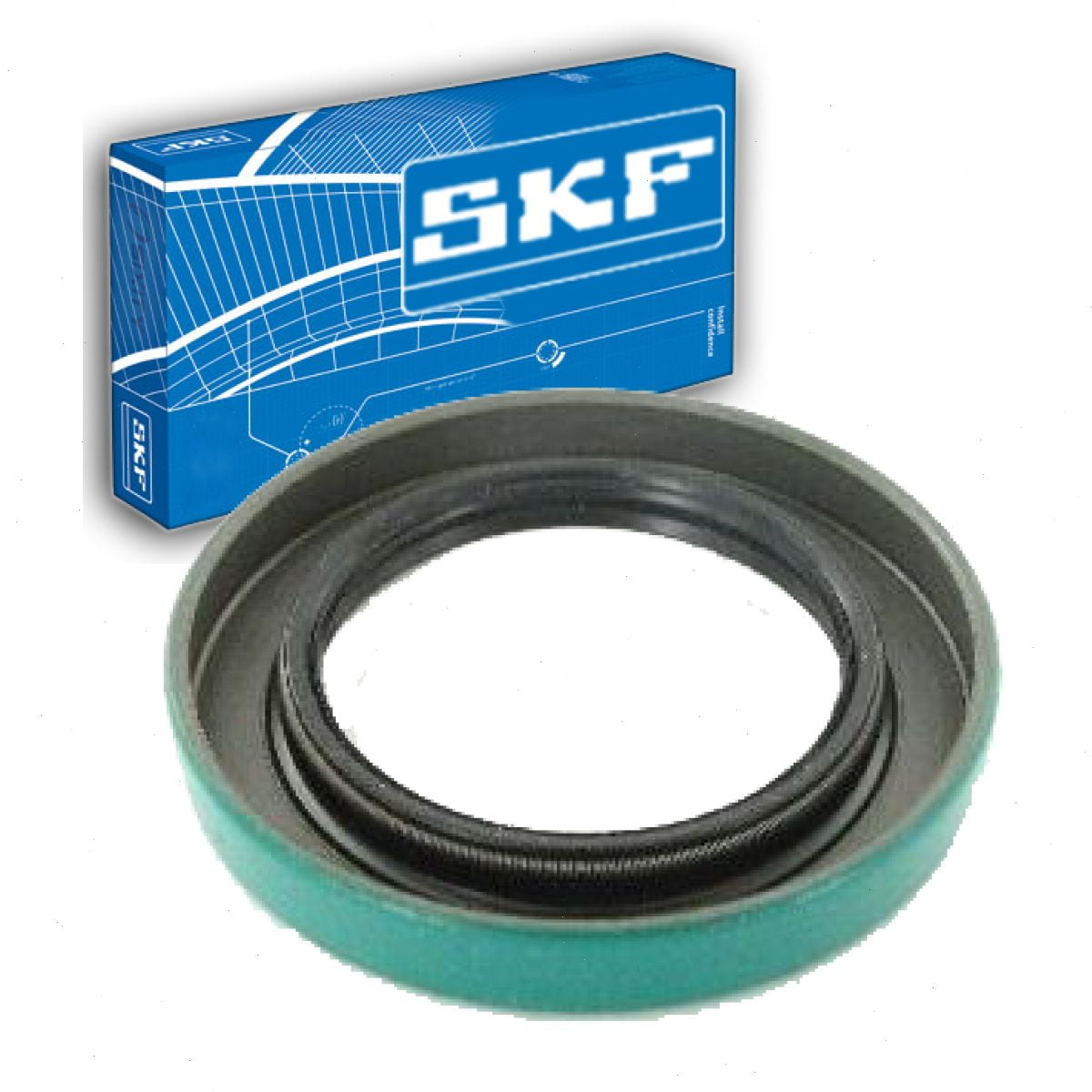 SKF Front Transmission Oil Pump Seal compatible with Dodge Ram 1500 ...