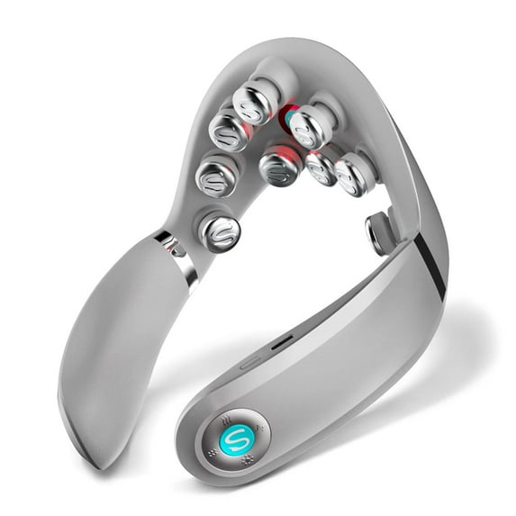 SKG Neck Massager with Heat, Cordless Vibration Infrared Neck Massager ...