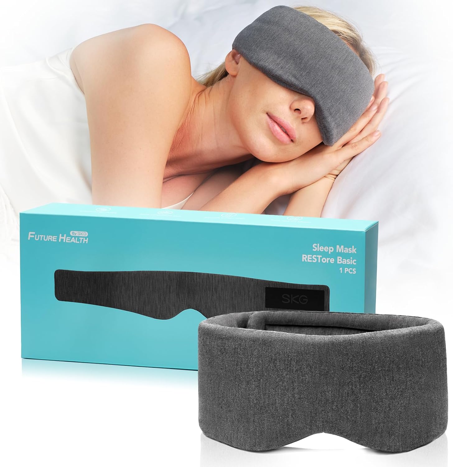 Silk Sleep Mask, Lightweight and Comfortable, Super Soft, Adjustable ...