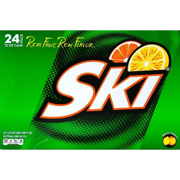 SKI Citrus Soda Soft Drink, 12 Fl Oz, 12 Pack Cans - Walmart.com