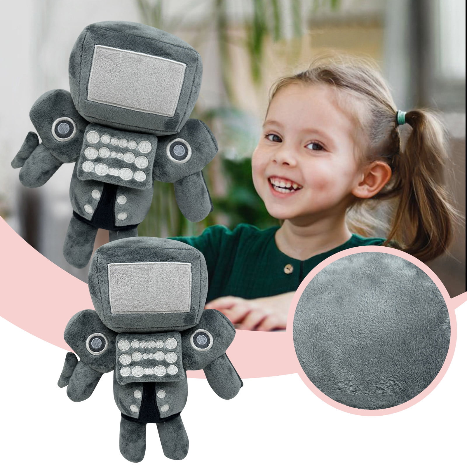 Skibidi Toilet Plushies Skibidi Toilet Dark Speakerman 6" Figure ...