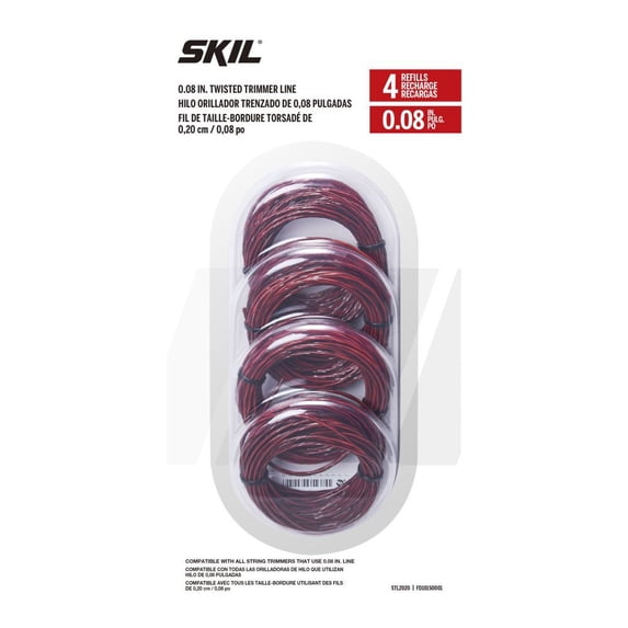 SKIL 0.08 In. Twisted Trimmer Line STL2020 - Walmart.com