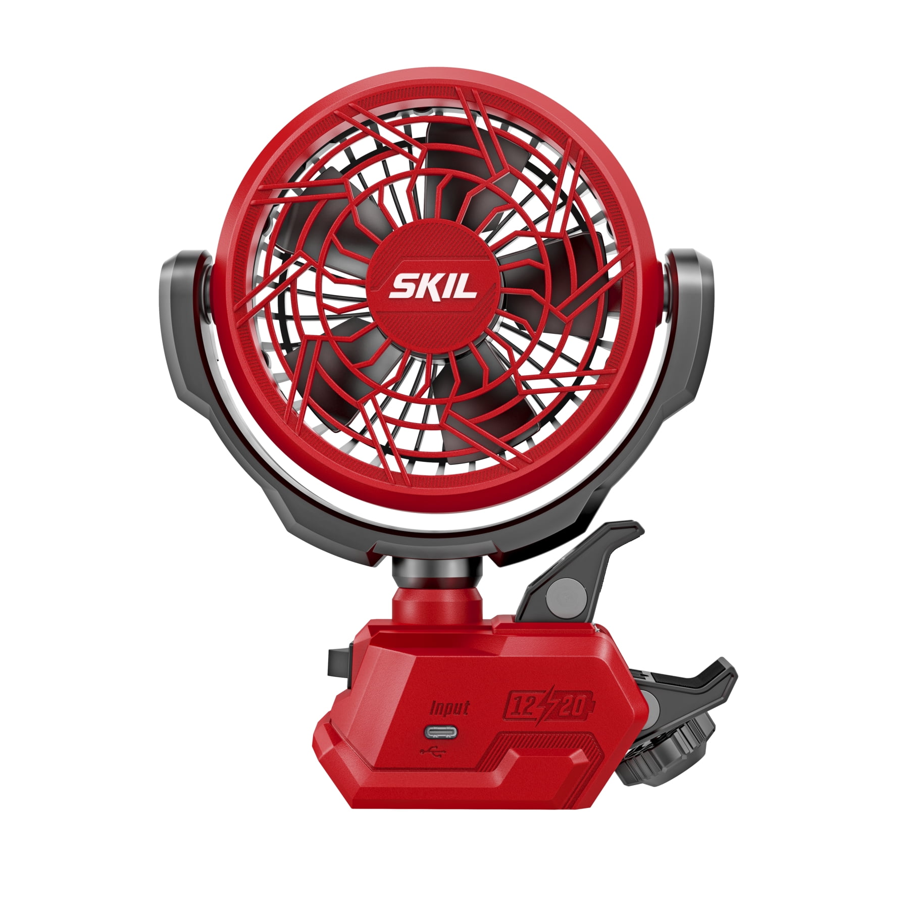 SKIL 12V/20V Brushless 4 in. Jobsite Fan, Tool Only-FN0400D-00 ...