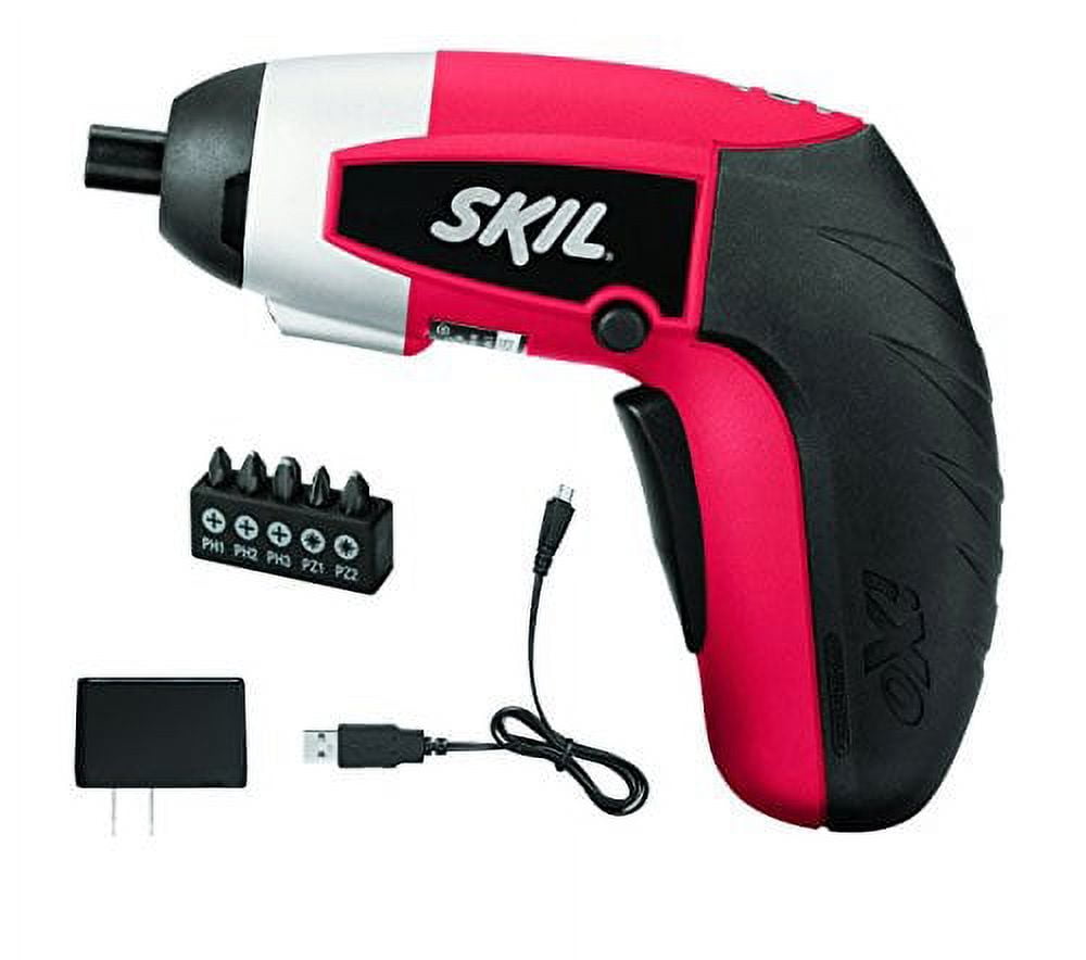 SKIL 2354-07 iXO 4V Max Lithium-Ion Palm-Sized Cordless Screwdriver ...