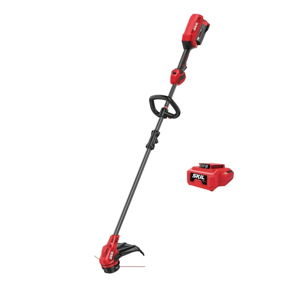 Ryobi 40-Volt Lithium-Ion Cordless Battery Operated String Trimmer ...