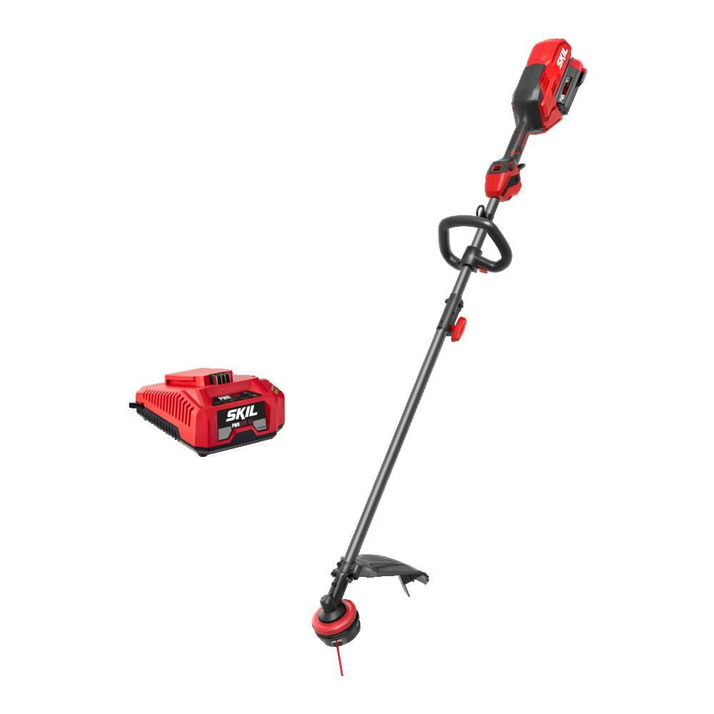 SKIL PWR CORE 40™ Brushless 40V 16 In. Power Head String Trimmer Kit ...