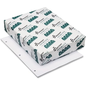 3 Hole Punched Paper