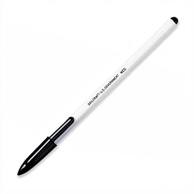 SKILCRAFT, NSN0589978, Hexagonal Barrel Ballpoint Stick Pens, 12 ...