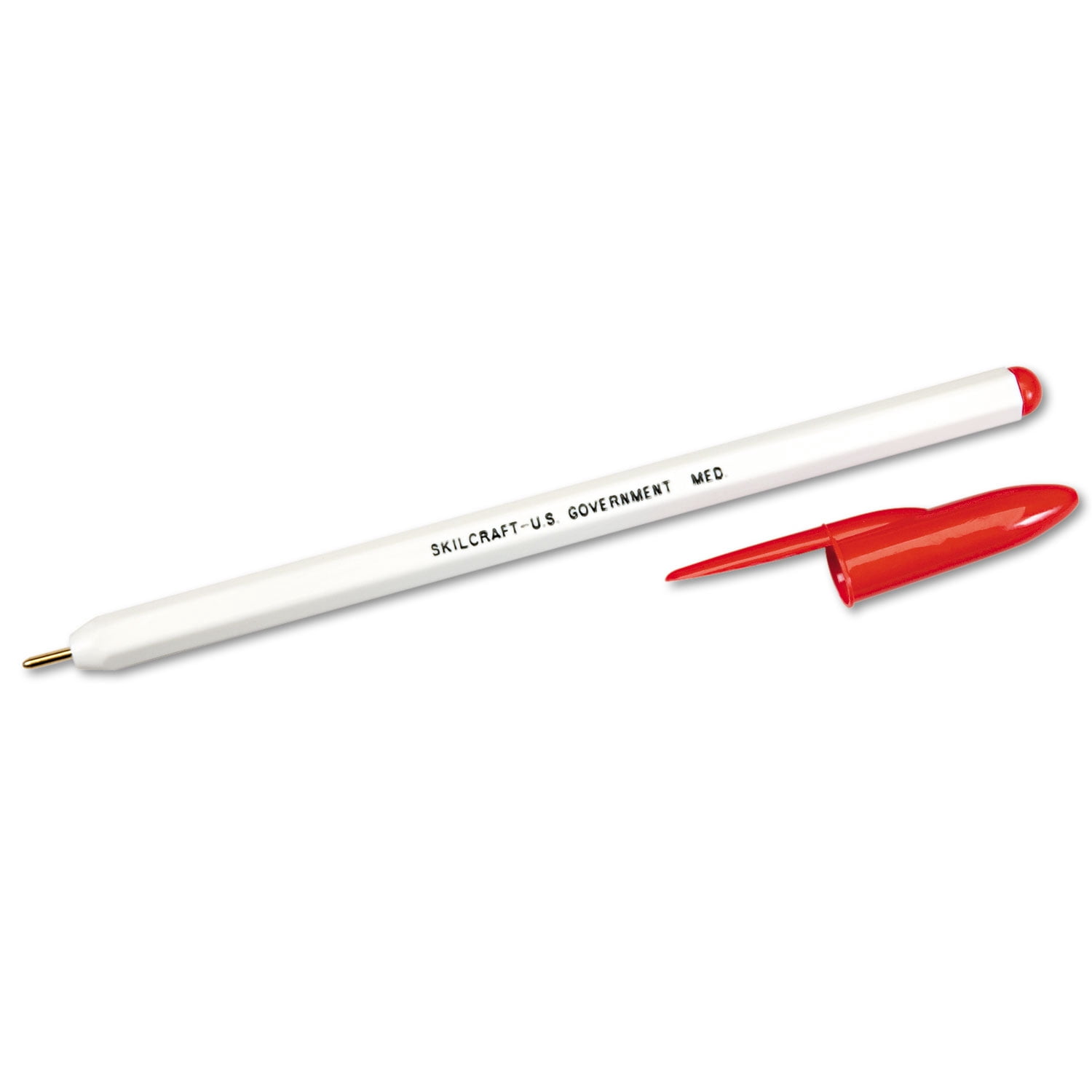 SKILCRAFT, NSN0594125, Stick Ballpoint Pen, 12 / Dozen - Walmart.com