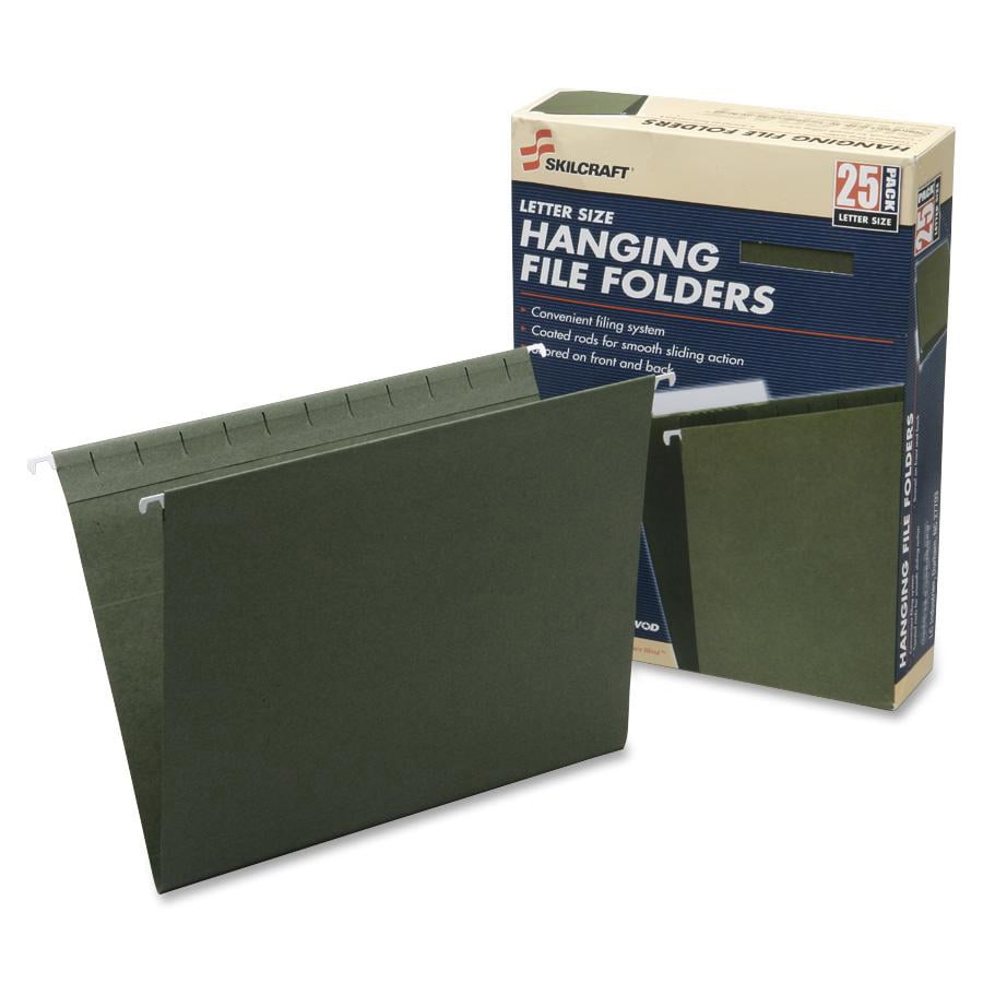SKILCRAFT, NSN3649498, 2" Expanding Hanging File Folders, 25 / Box ...