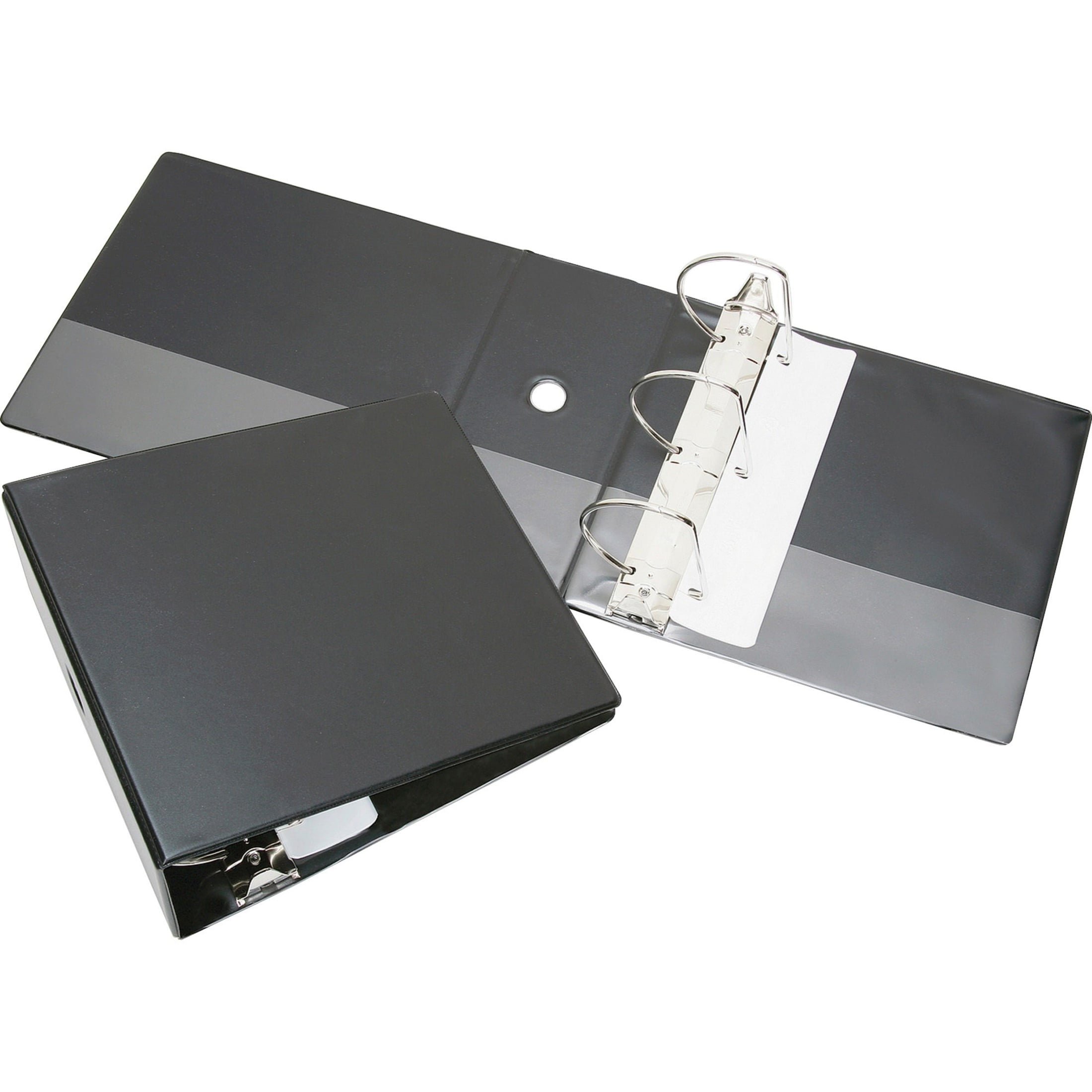 SKILCRAFT, NSN3925283, Slant D-ring Binder with Pocket Guards, 1 Each ...