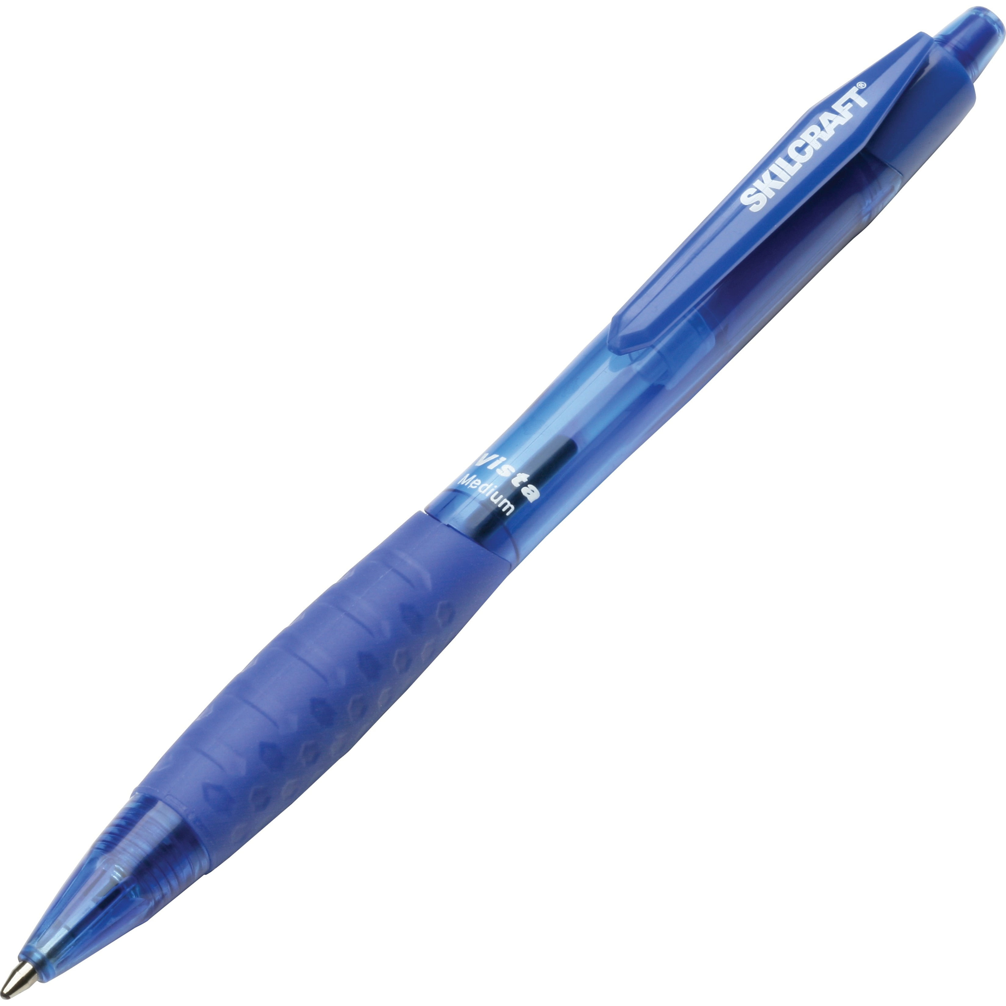 SKILCRAFT, NSN4457223, VISTA Ballpoint Pens, 12 / Dozen - Walmart.com