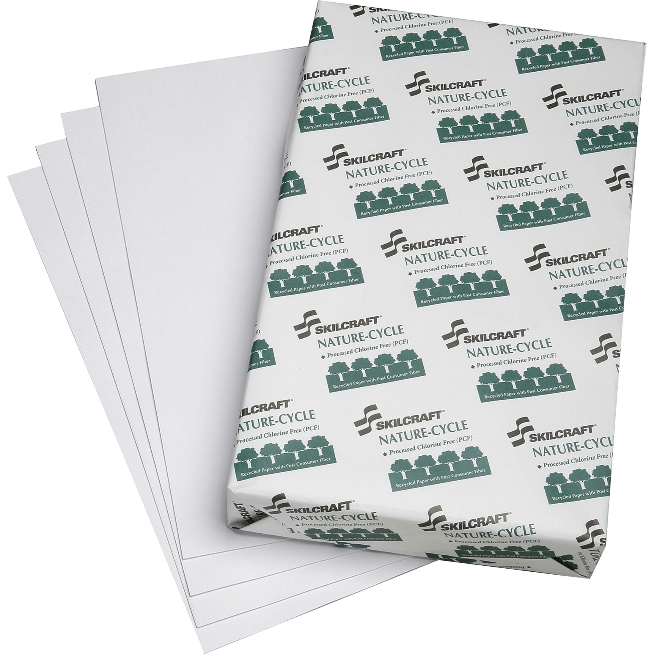 SKILCRAFT NSN5038449, Recycled Chlorine-Free Copier Paper, 5000 Per ...