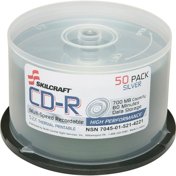 Blank CD-R Discs in Blank Media - Walmart.com