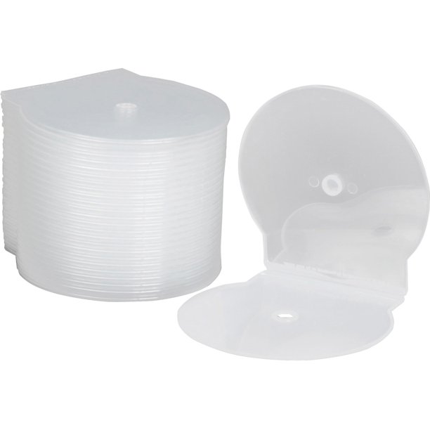 SKILCRAFT, NSN5547681, Clam Shell CD Cases, 25, Clear - Walmart ...