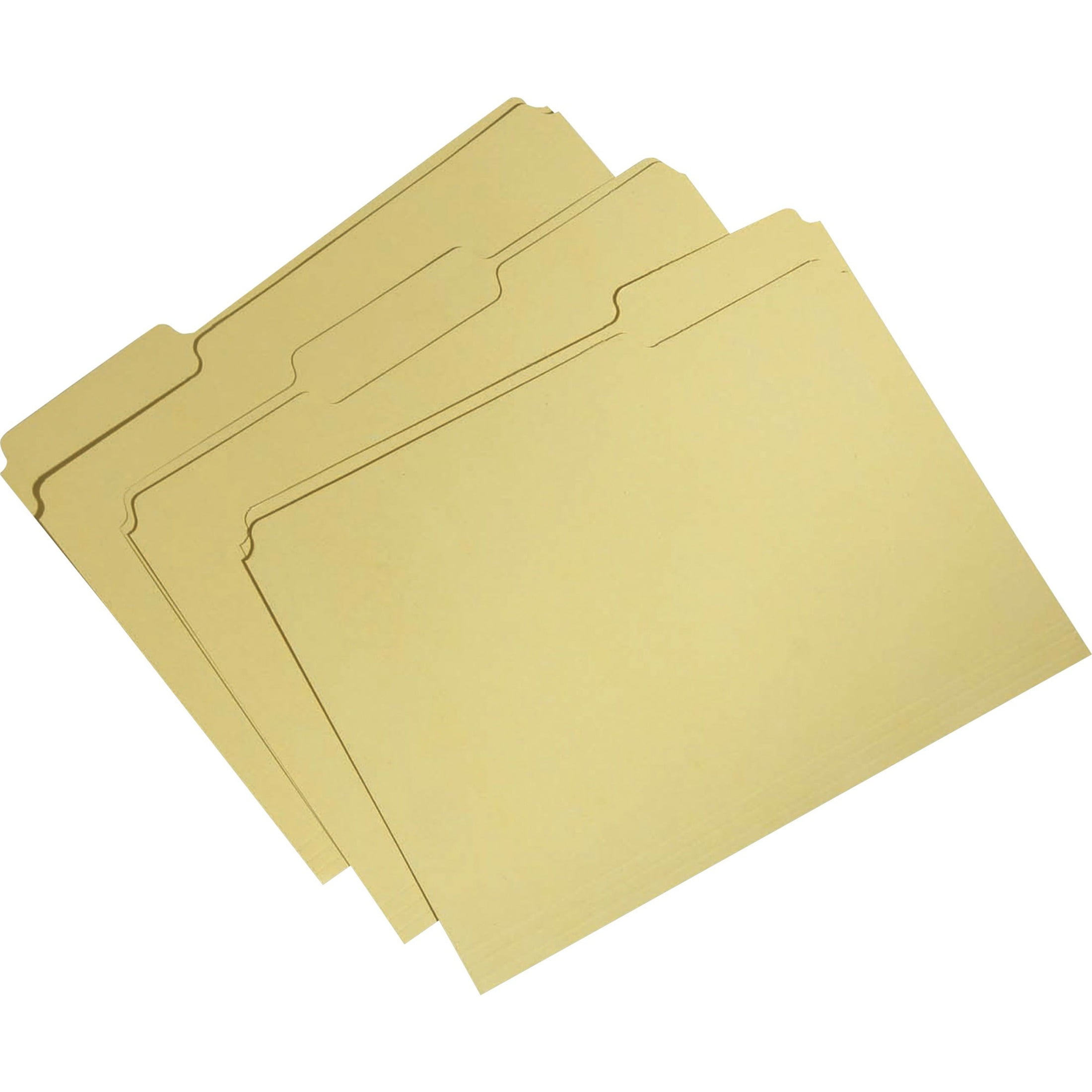 SKILCRAFT, NSN5664137, 1-Ply Top Tab Recycled File Folders, 100 Per Box ...