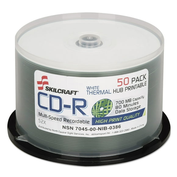 Blank CD-R Discs in Blank Media - Walmart.com