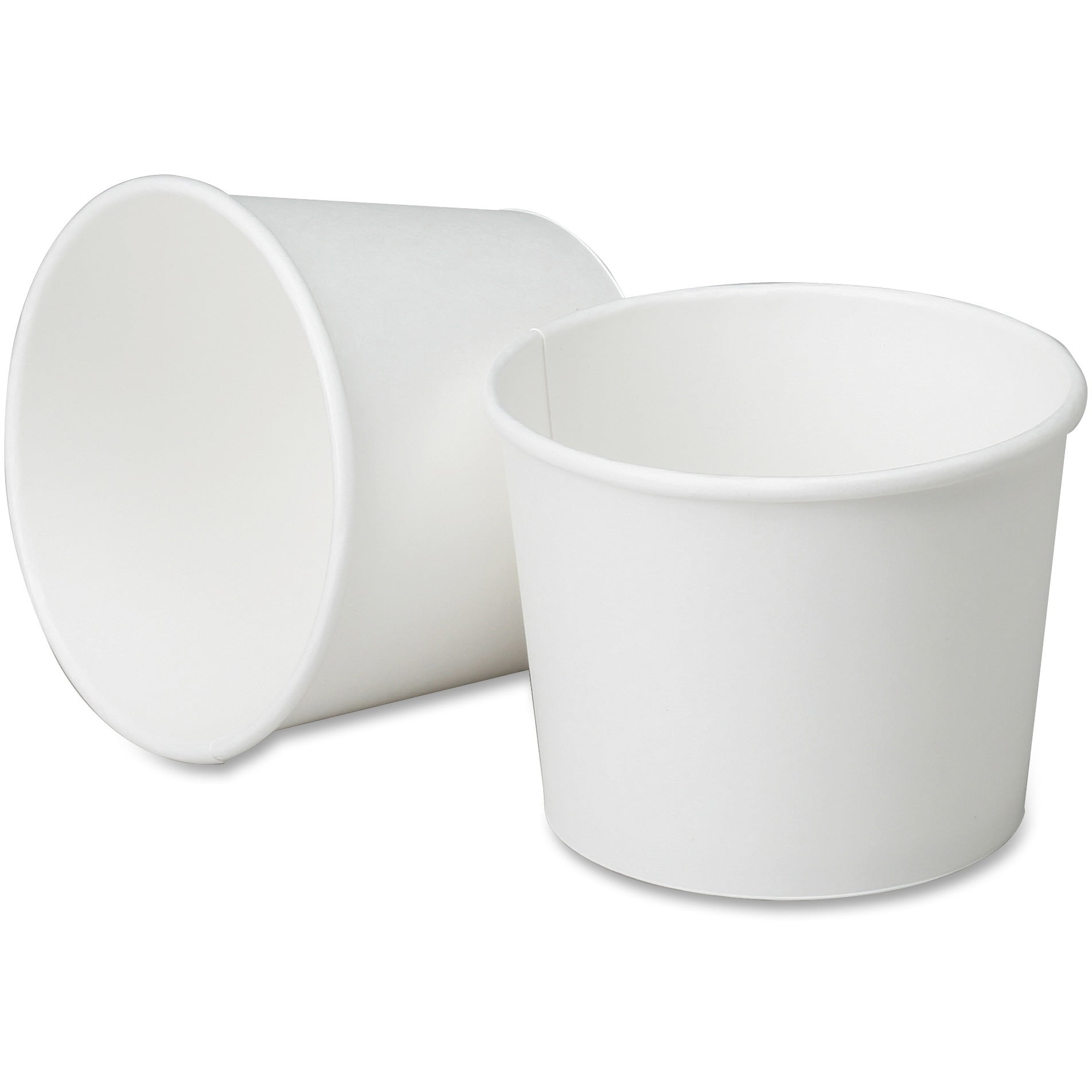 Skilcraft NSN6414518 12 oz Disposable Squat Paper Cup - White - Walmart.com