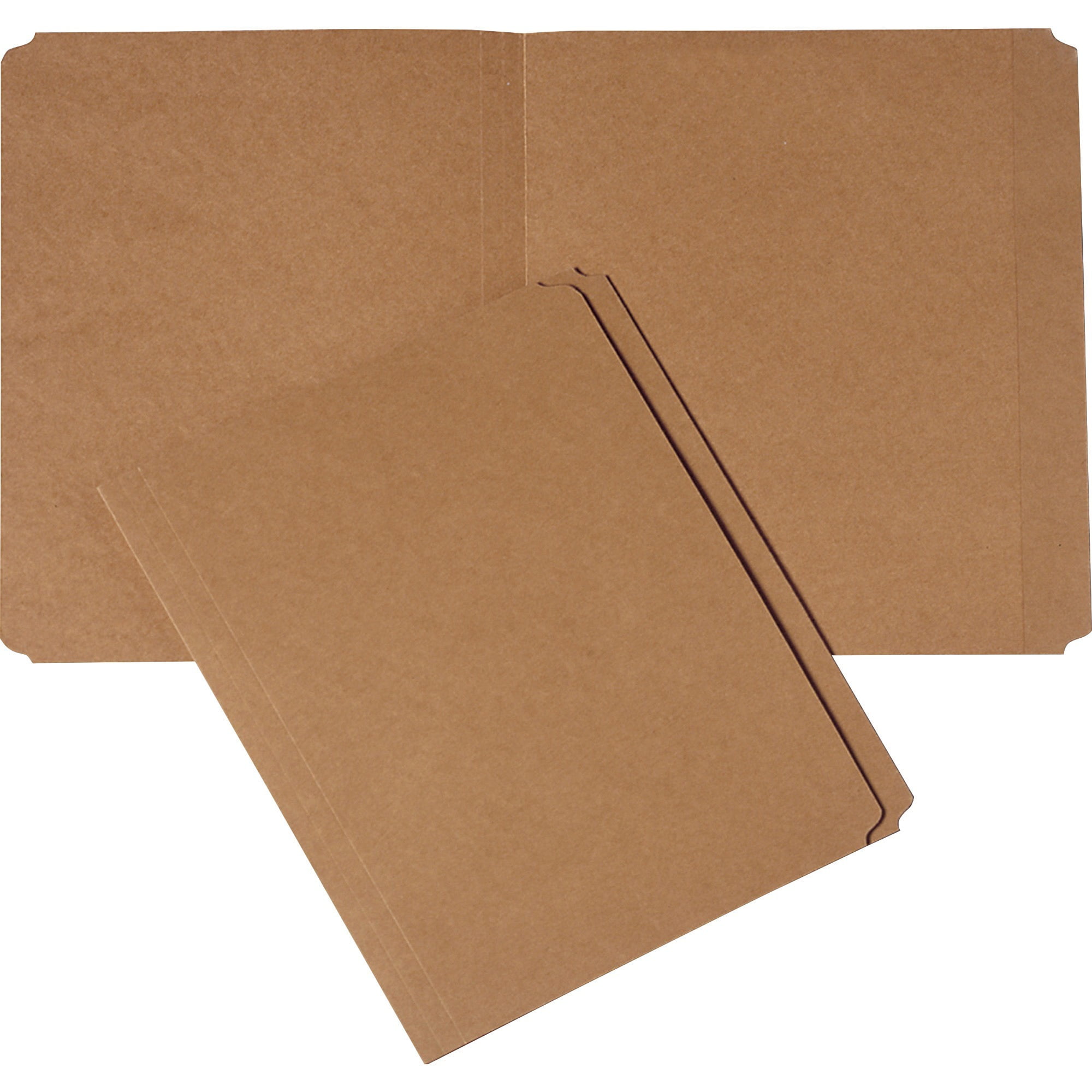 SKILCRAFT, NSN6630031, Kraft File Folders, 100 / Pack, Brown - Walmart.com