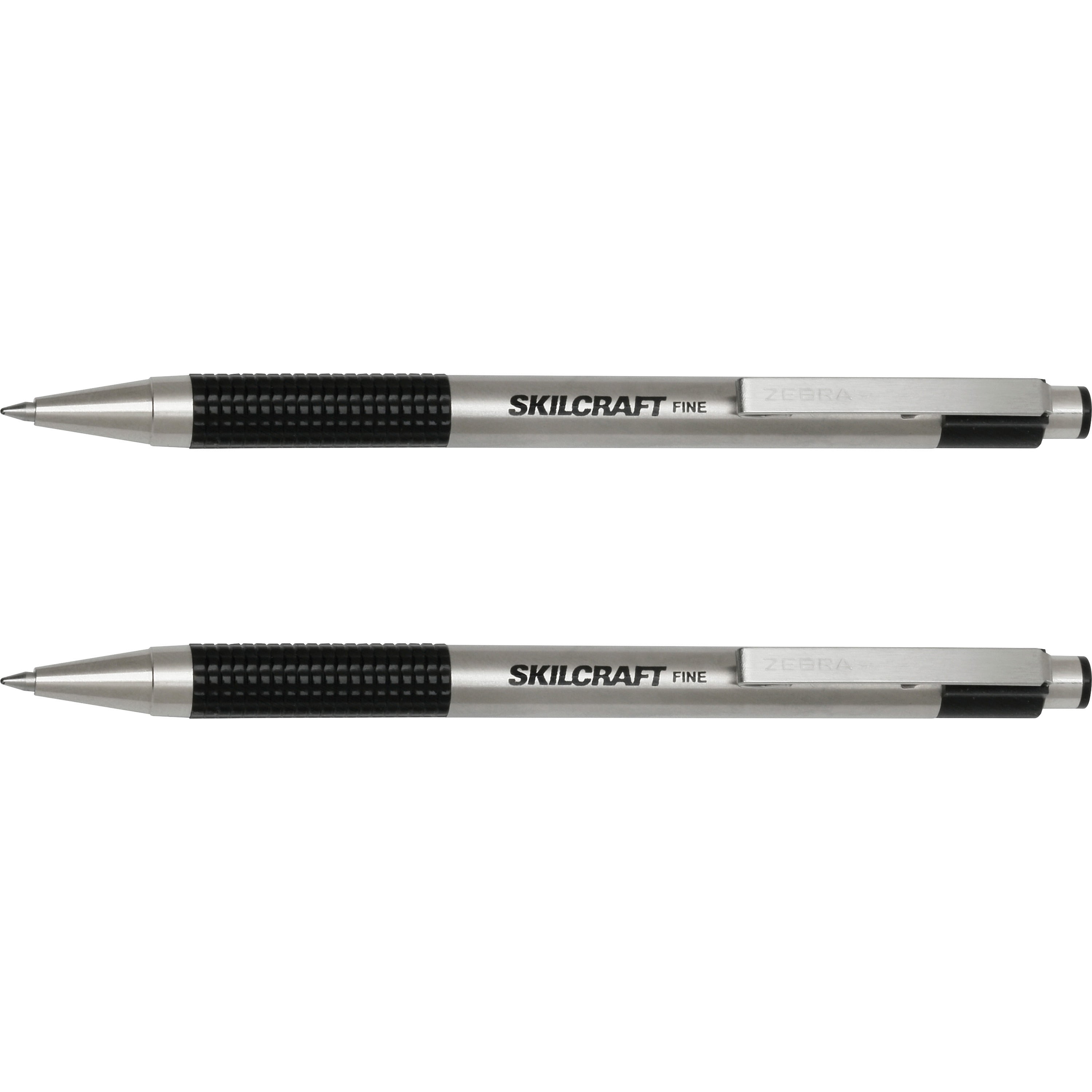SKILCRAFT, NSN6661050, Retractable Ballpoint Pen, 2 / Pack - Walmart.com