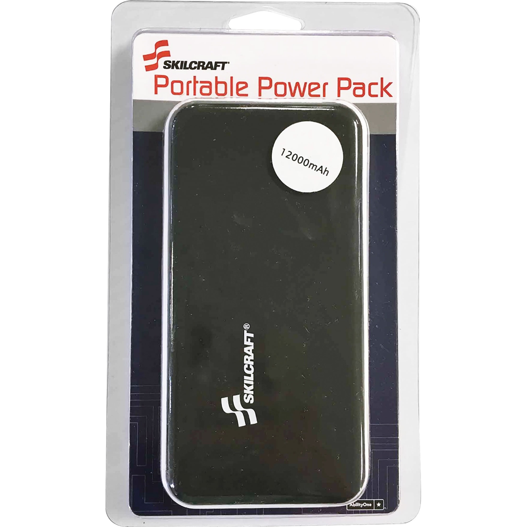 SKILCRAFT, NSN6728907, Portable Power Pack, 1, Black - Walmart.com