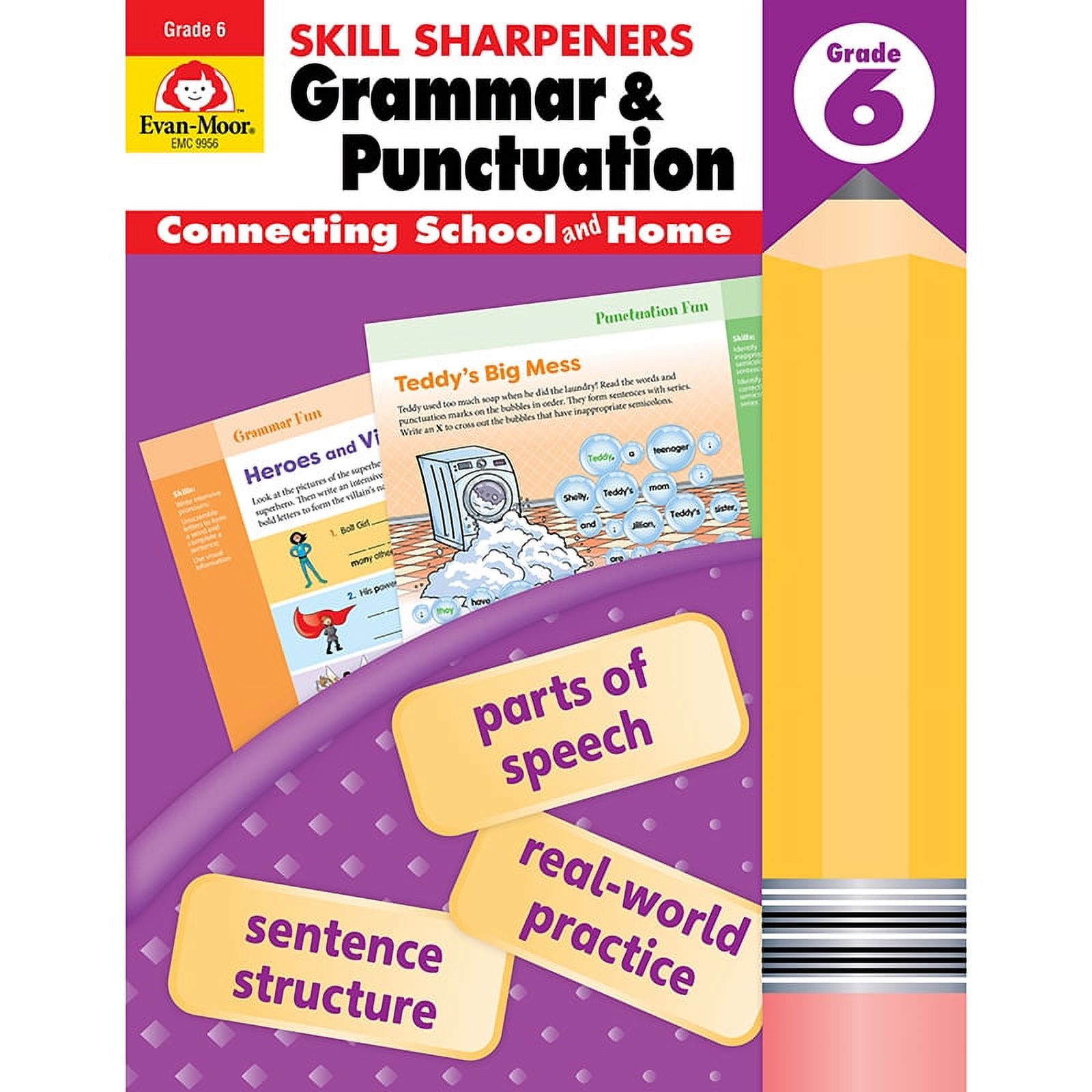 SKILL SHARP GR6 GRAMMAR - 9956 - Walmart.com