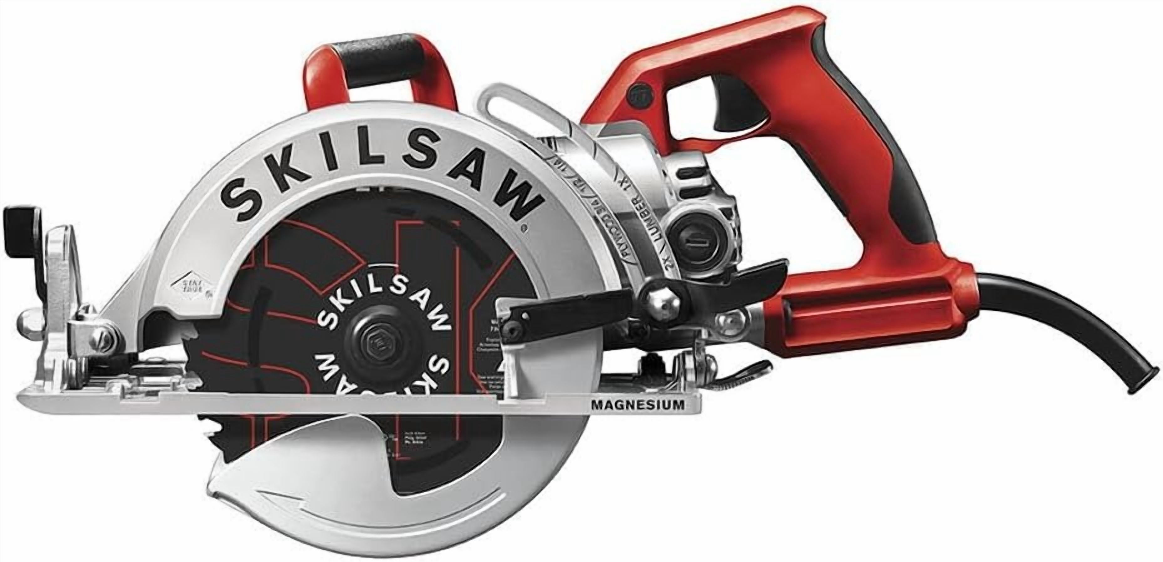 SKILSAW SPT77WML-01 15-Amp 7-1/4-Inch Lightweight Worm Drive Circular ...