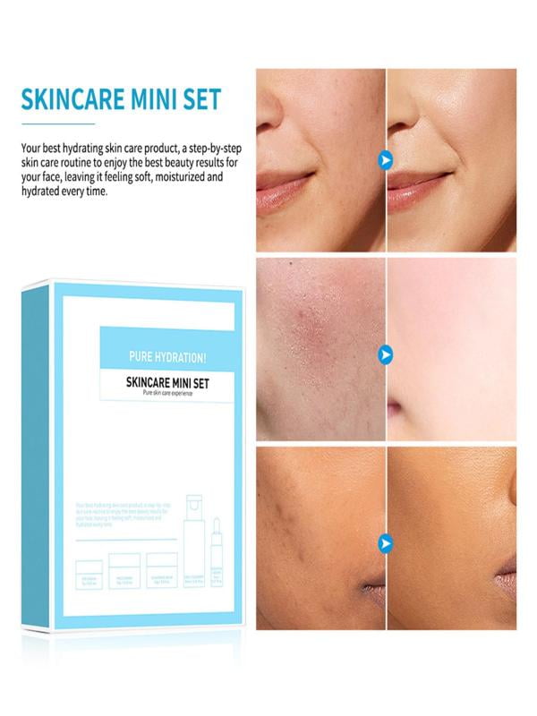 SKIN Holy Hydration! Hydrated Ever After Skincare Mini Kit, Cleanser ...