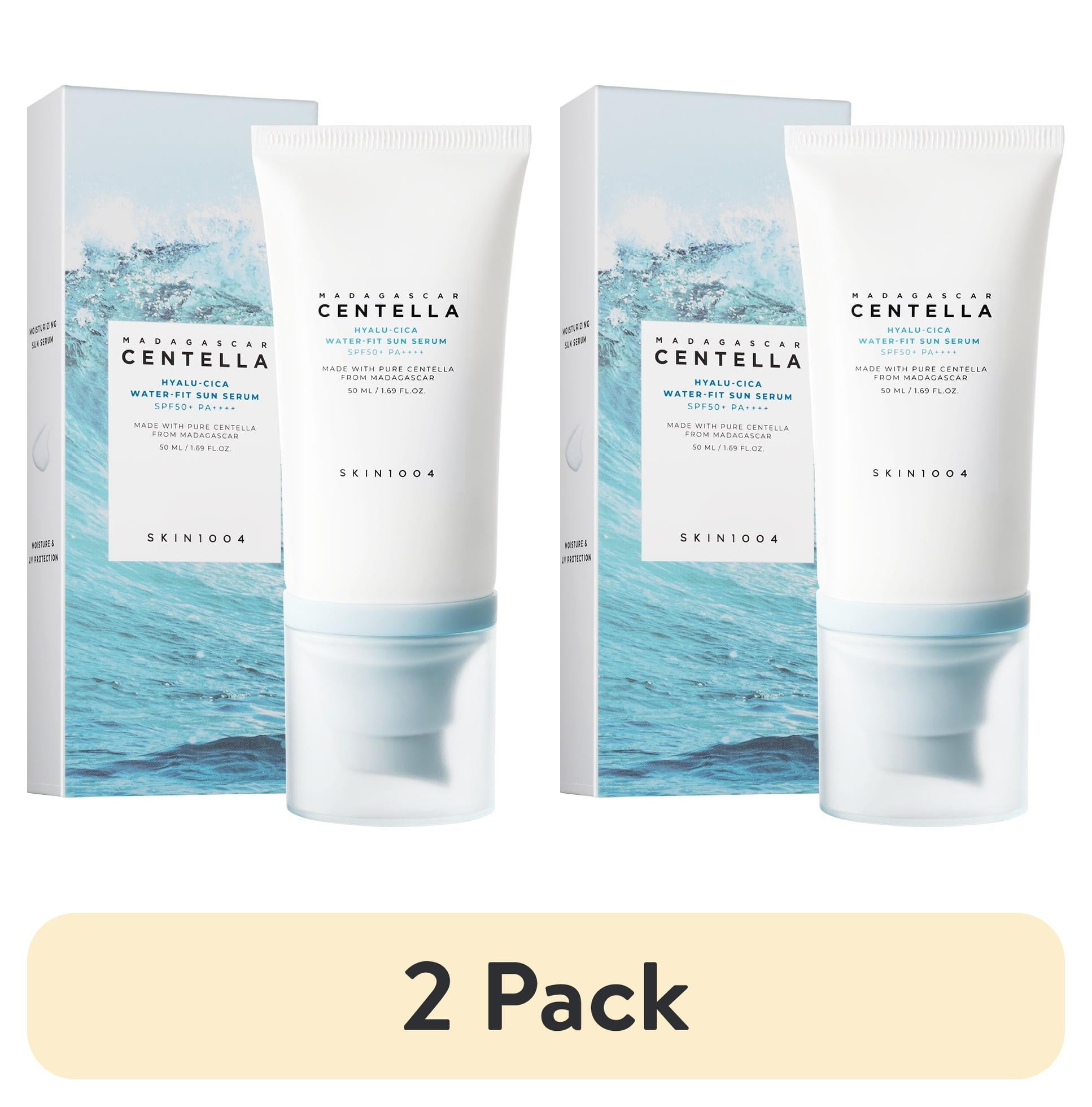 (2 pack) SKIN1004 Madagascar Centella, Hyalu-Cica Water-Fit Sun Serum ...