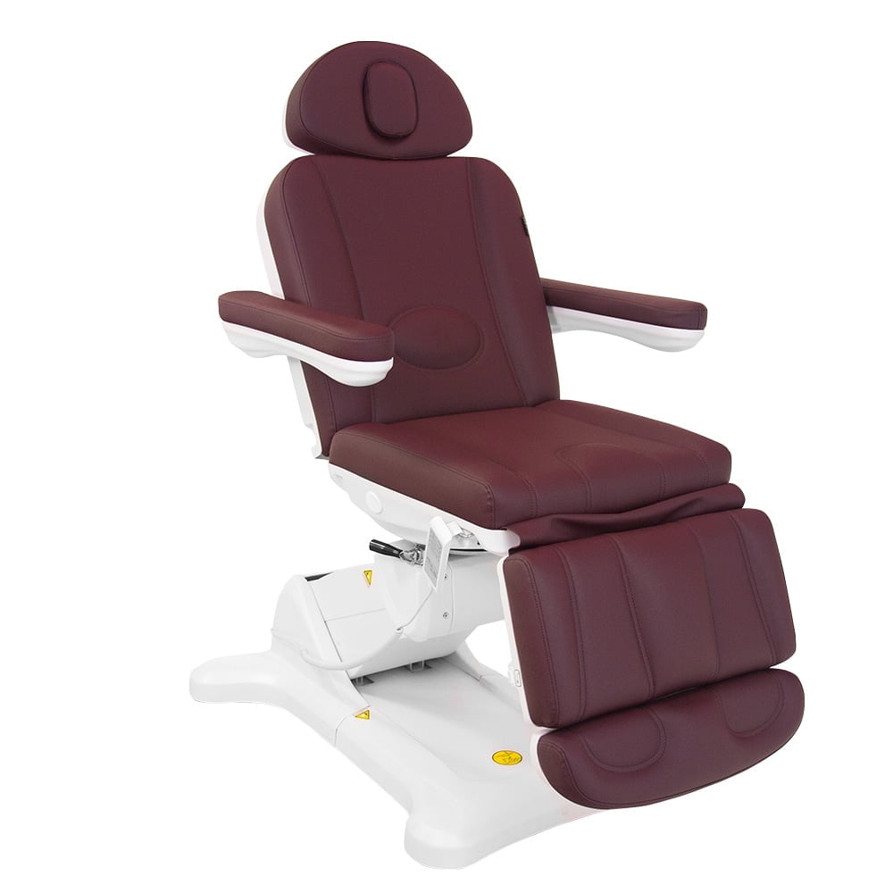 SKINACT Malibu Electric Medical Spa Treatment Chair/Table (Wine ...