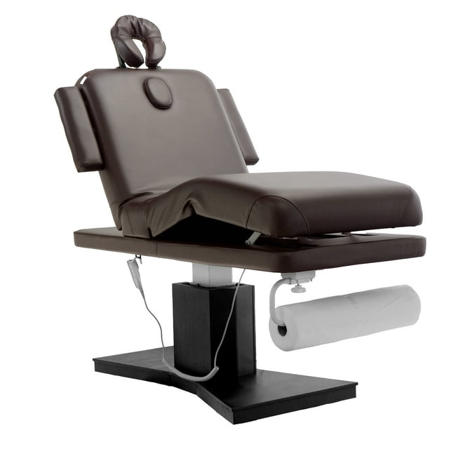 SKINACT Milo Electric Massage And Facial Bed, Table (Dark Brown ...