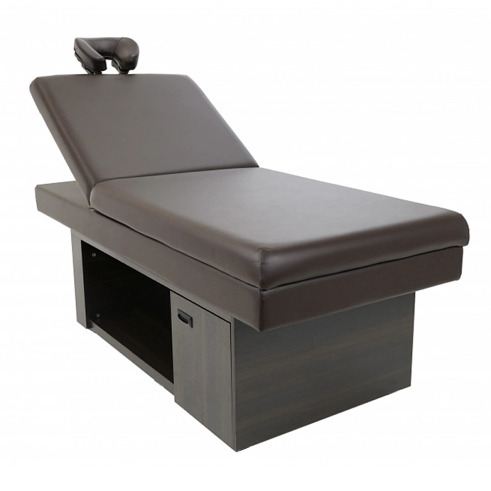 SKINACT Murade Treatment Table Massage Bed, Facial Chair (Dark Brown ...