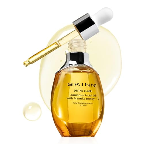 SKINN Luminous Facial Oil - Face Oil to Visibly Brighten, Firm, and Hydrate - Hydrating Oil for ...