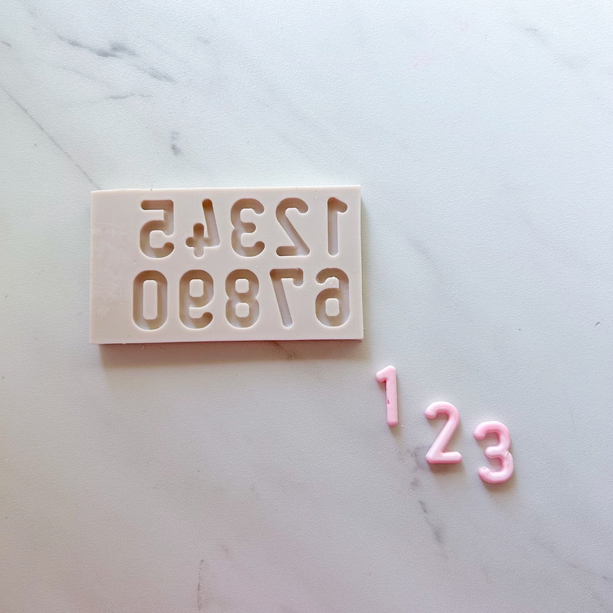 SKINNY NUMBERS MOLD - Walmart.com