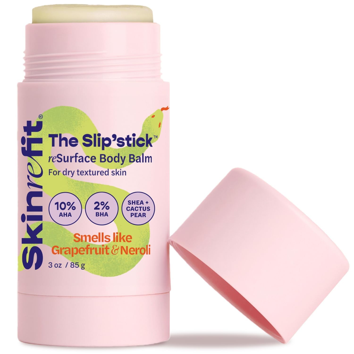 SKINREFIT Slip'stick Body Balm - HYZ01 10% AHA 2% Body Lotion Stick ...