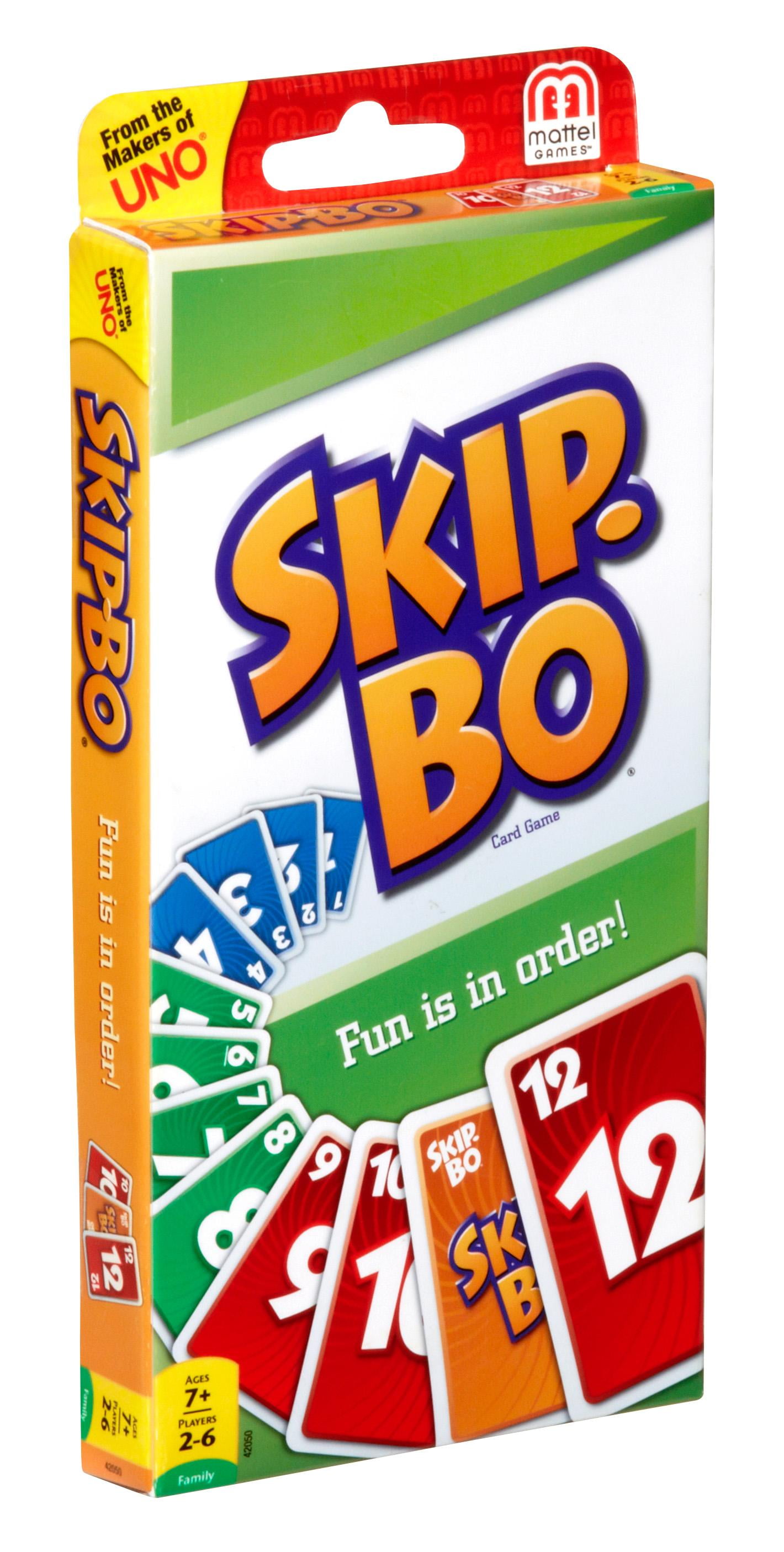 SKIP-BO Card Game Display from UNO Makers: Exciting Play with Strategy ...
