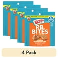 (4 pack) SKIPPY PB Bites Double Peanut Butter Snack, Shelf-Stable, 6 oz ...
