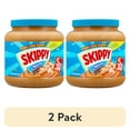 (2 pack) SKIPPY Peanut Butter, Creamy, 7 G Protein per Serving, Shelf ...