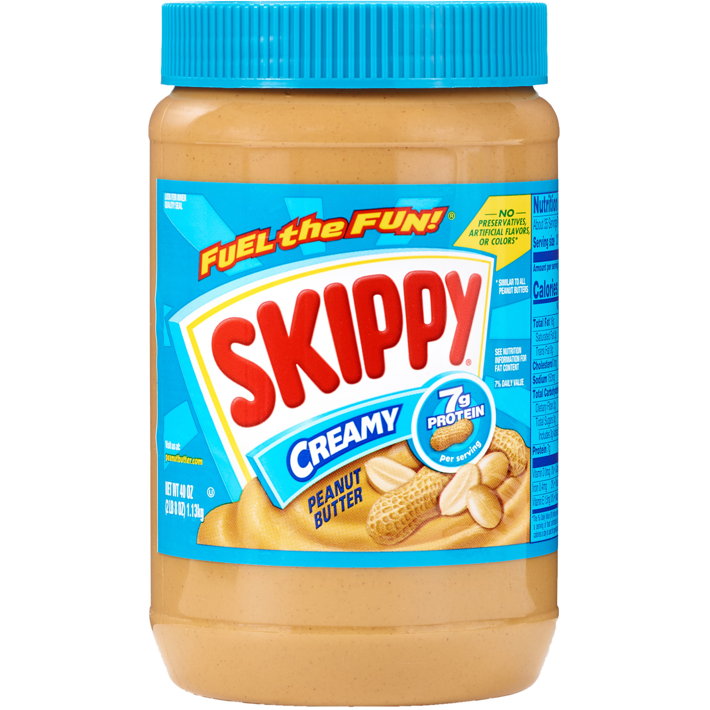 Skippy Super Chunk Peanut Butter (48 oz., 2 pk.) - Walmart.com
