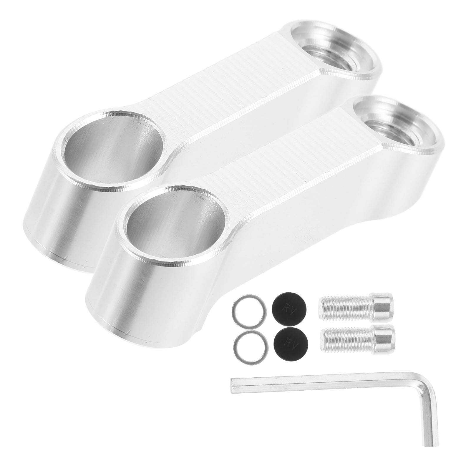 SKISUNO 1 Set Motorcycle Mirror Mount Adapter Sleek Design for ...